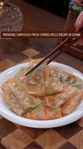 11K views · 172 reactions | Simplified spring roll 縷襤 | FOOD Factory | Facebook