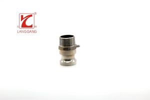 [Hot Item] Quick Coupling Standard Stainless Steel Casted BSPT/NPT Type-F Adaptor Male Camlock