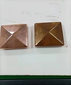 [Hot Item] Customized High Quality Metal Copper/Galvanized Steel Round Fence Post Cap