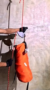 Climbing self rescue, isolating a damaged rope under load. #climbing #rope #knots #rescueanimals | Raj Panwar osho