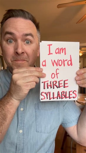 Three Syllable Word Riddle | Café Moucha
