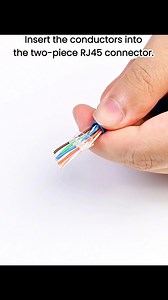 97K views · 657 reactions | How do Use the mini Wire Stripper to Strip the cable jacket and RJ45 connector | ROAD LIFE | Facebook