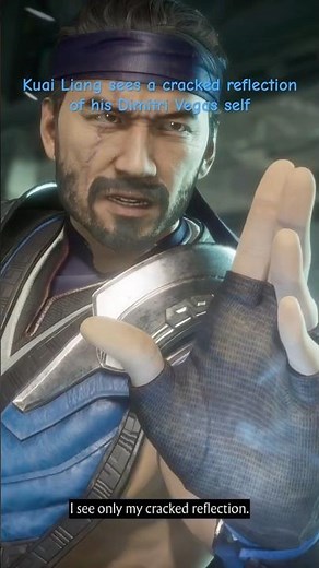 Kuai Liang sees a reflection of himself #mk #mortalkombat #mk11 #voiceacting #subzero