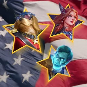 9.6K views · 107 reactions | Freedom Retriever Anubis and Presidential Punisher Janus are available through the Independence Chest now. | Smite | Facebook