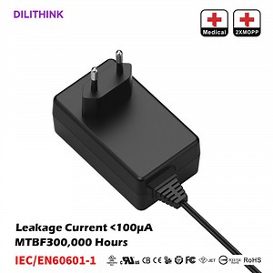 [Hot Item] Factory Supply Medical AC/DC Power Adapter 5V-24V IEC60601-1 Power Adapter 2 Mopp
