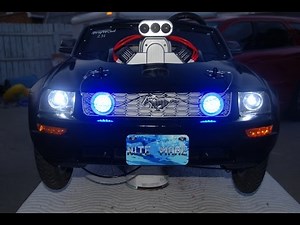 Pro Mod mustang powerwheels- "Nitemare" epic build