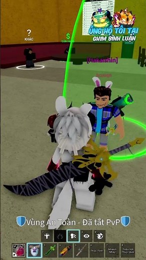 Mây bị gạ solo và cái kết #bloxfruits #bloxfurit #roblox