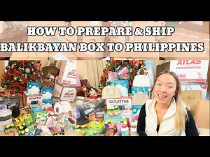 How to Prepare And Ship Balikbayan Box to the PHILIPPINES | Step-By-Step