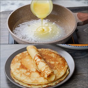 14K views · 76 reactions | I Combined Condensed Milk With Boiling Water & Make This Delicious Crepe Snacks | Easy Sweet Crepe Recipe | N'Oven Recipes | Facebook