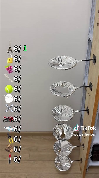 Try to guess how many layers it can penetrate.#satisfying#foryou#experiment