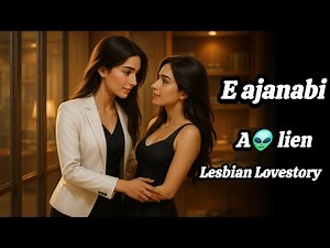 New alien lesbian lovestory/e ajanabi part 5 /komal and amaya lovestory #alienlovestory
