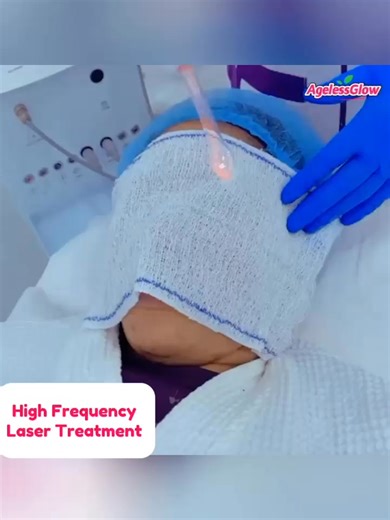 ✨Experience the magic of our High Frequency Laser Facial Treatment —...