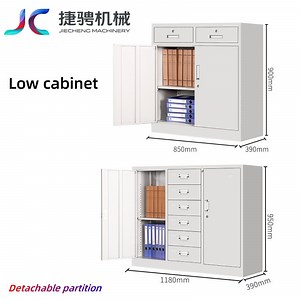 [Hot Item] Metal File Rack with Modern Steel Large Capacity File Storage Cabinet